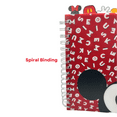 Disney Mickey and Minnie Mouse Journal Spiral Notebook with Tabs for ...