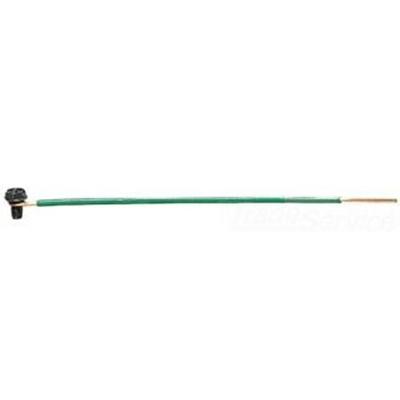 Ideal 30-3392 Solid Wire Grounding Tails, 12 AWG Solid, 8" Tail with ...