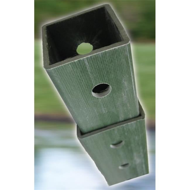 Poly Telescopic Square Mounting Post - 4-8 Ft. Height - Walmart.com ...