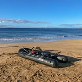 ALEKO PRO Fishing Inflatable Boat with Aluminum Floor - Front Board ...