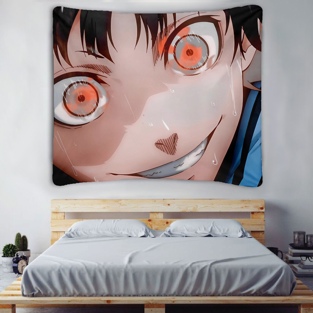 BLUE LOCK Christmas Tapestry,BLUE LOCK Monster Hanging Cloth for ...