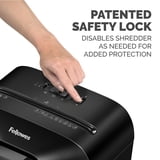 Fellowes 8MC Shredder-LX41 8 Sheet Micro Cut Paper Shredder - Walmart ...
