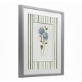 Stupell Industries Delicate Hydrangea & Dried Wheat Gray Framed Print ...