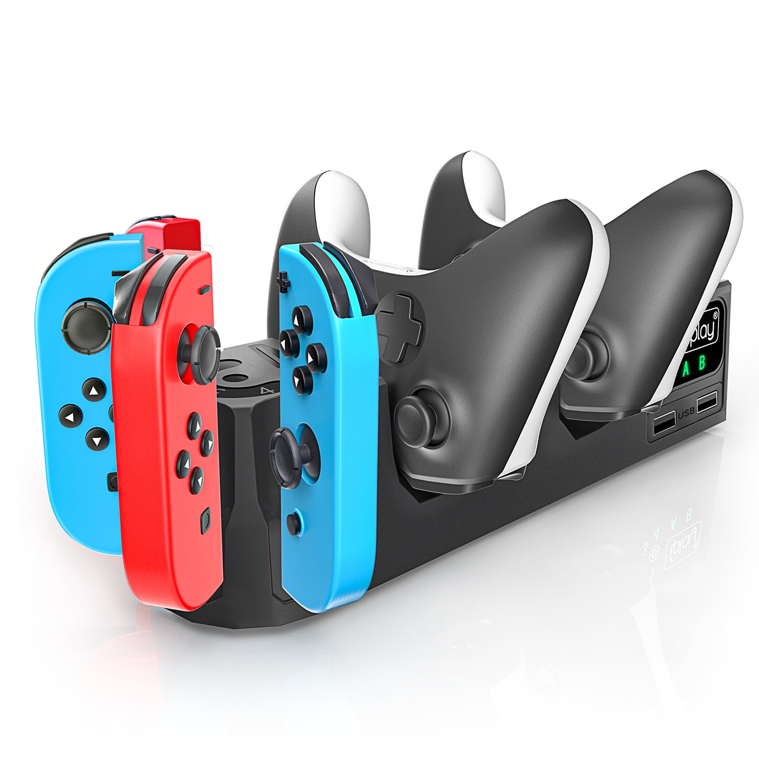Controller Charging Dock Accessories for Nintendo Switch,for Joy-Con ...