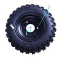 4.10-6 ATV Go Kart Wheel Tire Tubeless & 29" Live Rear Axle Kit & Brake ...