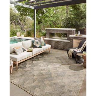 Transitional 9x12 Area Rug (8'10'' x 12'2'') Geometric Yellow, Gray ...