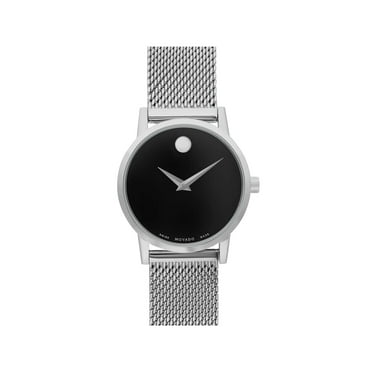 Movado Women's Ultra Slim Leather 28mm Watch 0607095 - Walmart.com
