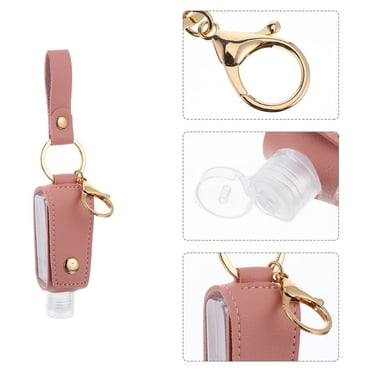 Hand Sanitizer Holder Keychain with Portable Travel Mini Bottle Empty ...