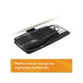 3M Positive Locking Keyboard Tray, Standard Platform, 21.75" Track ...
