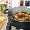 Beautiful All-in-One 4 QT Hero Pan with Steam Insert, 3 Pc Set, Black ...