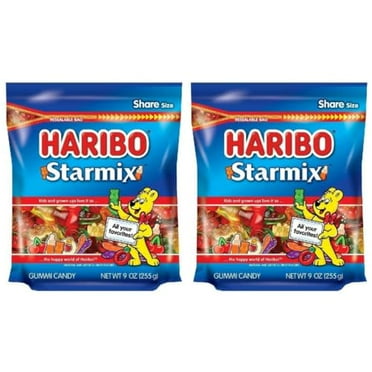 Haribo Starmix Gummi Candy, 5 Oz, Pack of 12 - Walmart.com