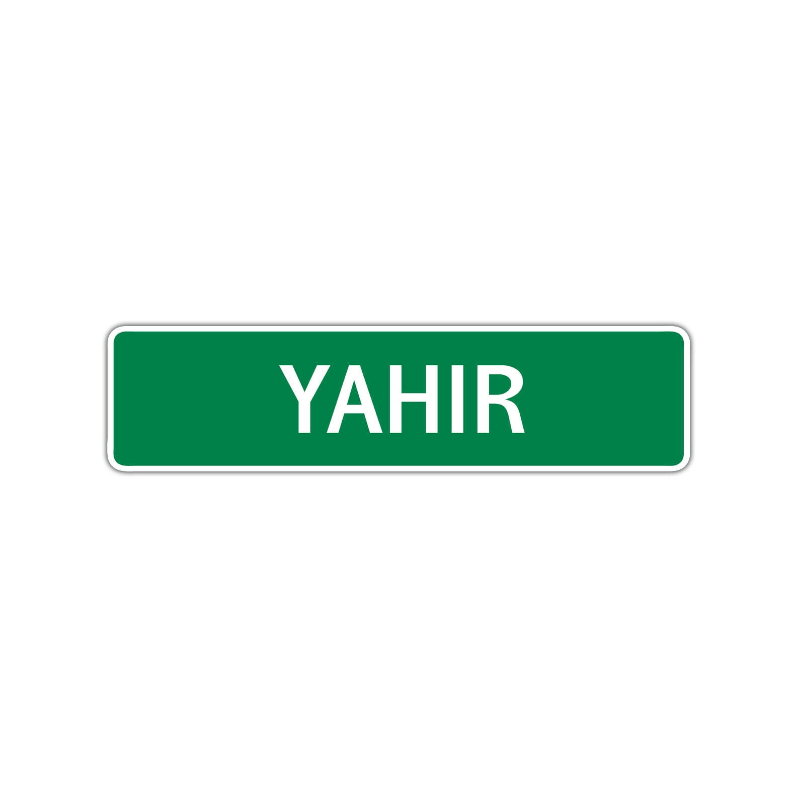 Yahir Boys Children Name Letter Printed Indoor Outdoor Unique Wall ...