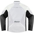 Icon Mesh AF CE Mens Leather Motorcycle Jacket White MD - Walmart.com