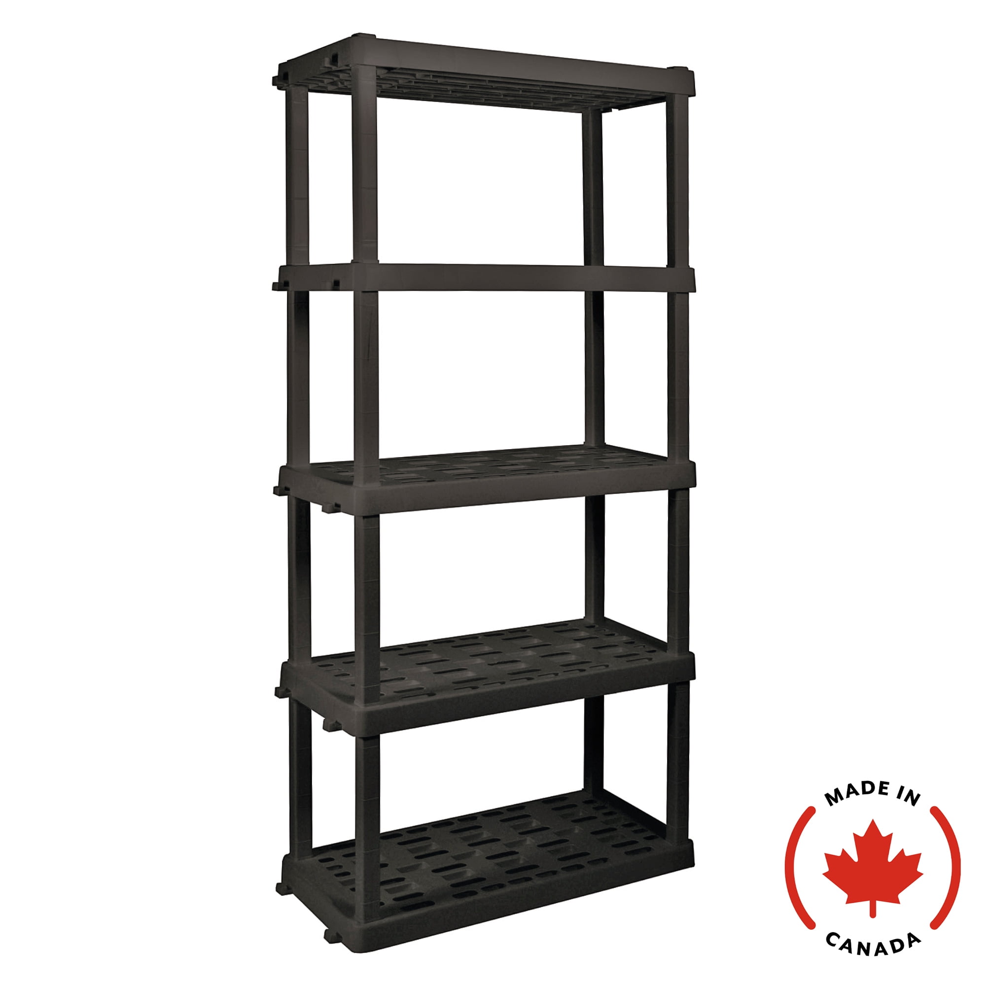 Click here for Hyper Tough Plastic Shelving 5-Tier 73.80H X 17.75... prices