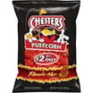 Chester's Flamin' Hot Puffcorn, 4.25 oz Bag, Fire-Flavored Corn Snacks ...