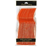 Way to Celebrate! Black Plastic Forks, 24ct - Walmart.com