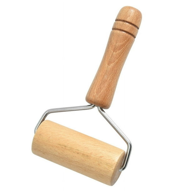 Rodillo pequeño, rodillo de masa de madera, rodillo de Pizza ...