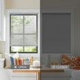 LazBlinds Cordless 1" Vinyl Horizontal Mini Blinds, Light Filtering ...