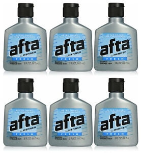 Afta After Shave Skin Conditioner Fresh 3 oz, 6 Pack - Walmart.com