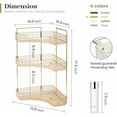 Corner Bathroom Counter Organizer, Bathroom Countertop Shelf Makeup ...