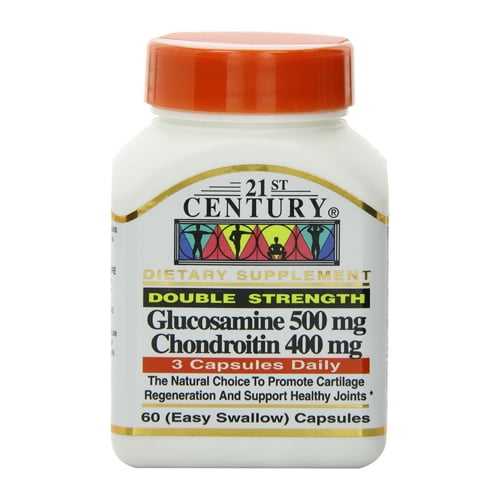 21st Century Glucosamine and Chondroitin, Ds Capsules, 60 Ea - Walmart.com
