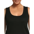 Terra & Sky Women's Plus Size Scoop Neck Ribbed Tank Top - Walmart.com