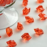 Efavormart 300 pcs RED Large Acrylic Ice Crystals Vase Fillers Table ...