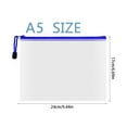 erfcxs 5 Zippered File Bags Mesh Bag For And School Mesh Storage Bag ...