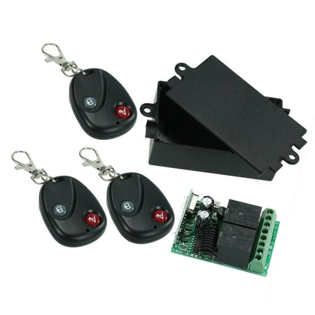 12V 433Mhz Wireless RF Remote Control Switch Transmitter Two-way on/off ...