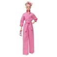 Barbie The Movie Doll, Margot Robbie Pink Jumpsuit Collectible with ...