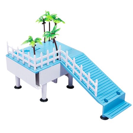 Terrapin Floating Platform Turtle Climbing Pier with Simulation Coconut ...
