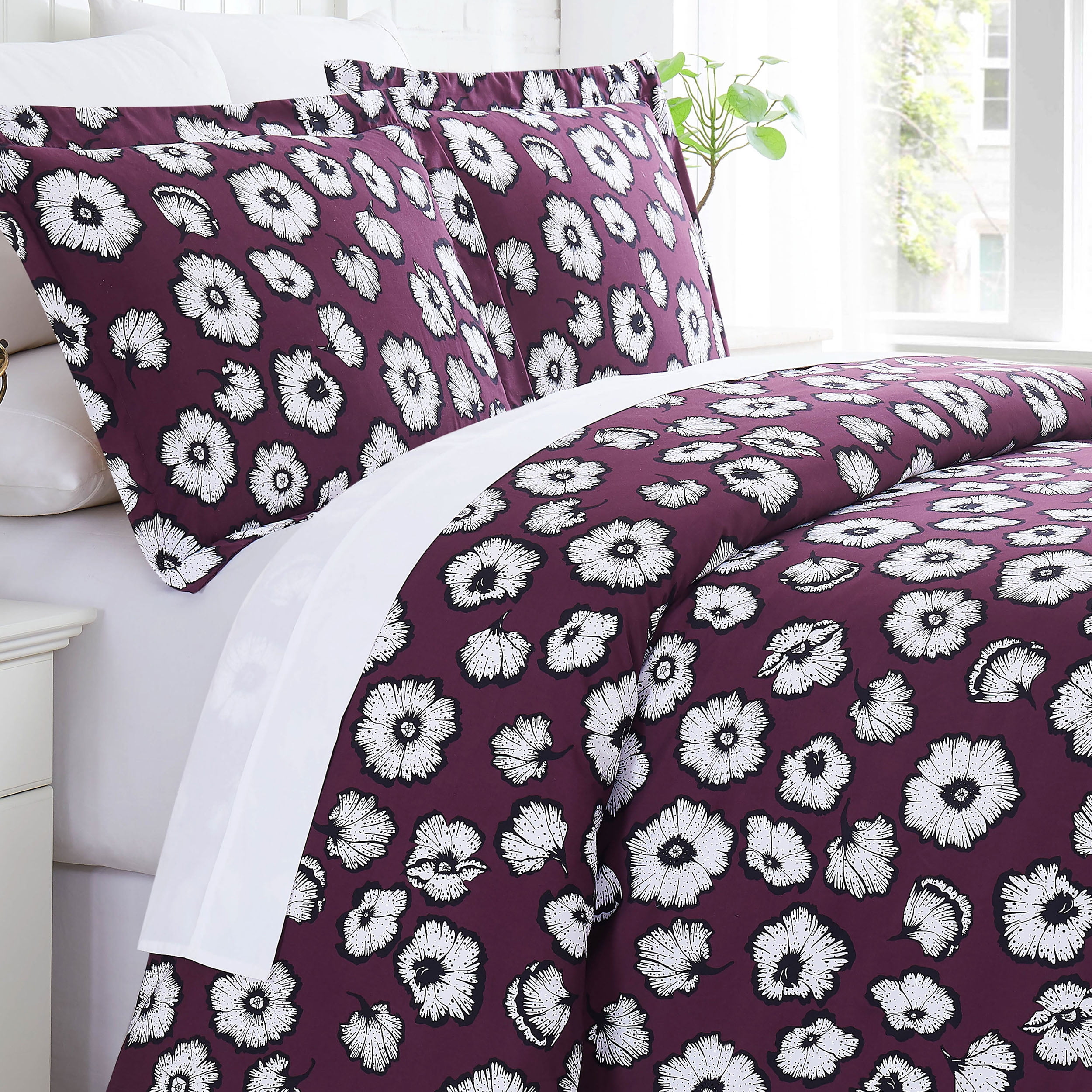 Essence Oversized Premium Collection Duvet Cover Set - Walmart.com