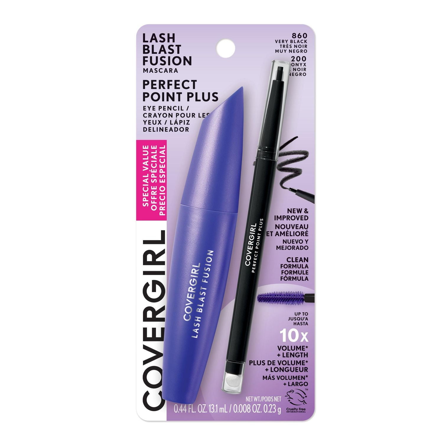Click here for Covergirl Value Pack Mascara + Eyeliner  Lash Blas... prices