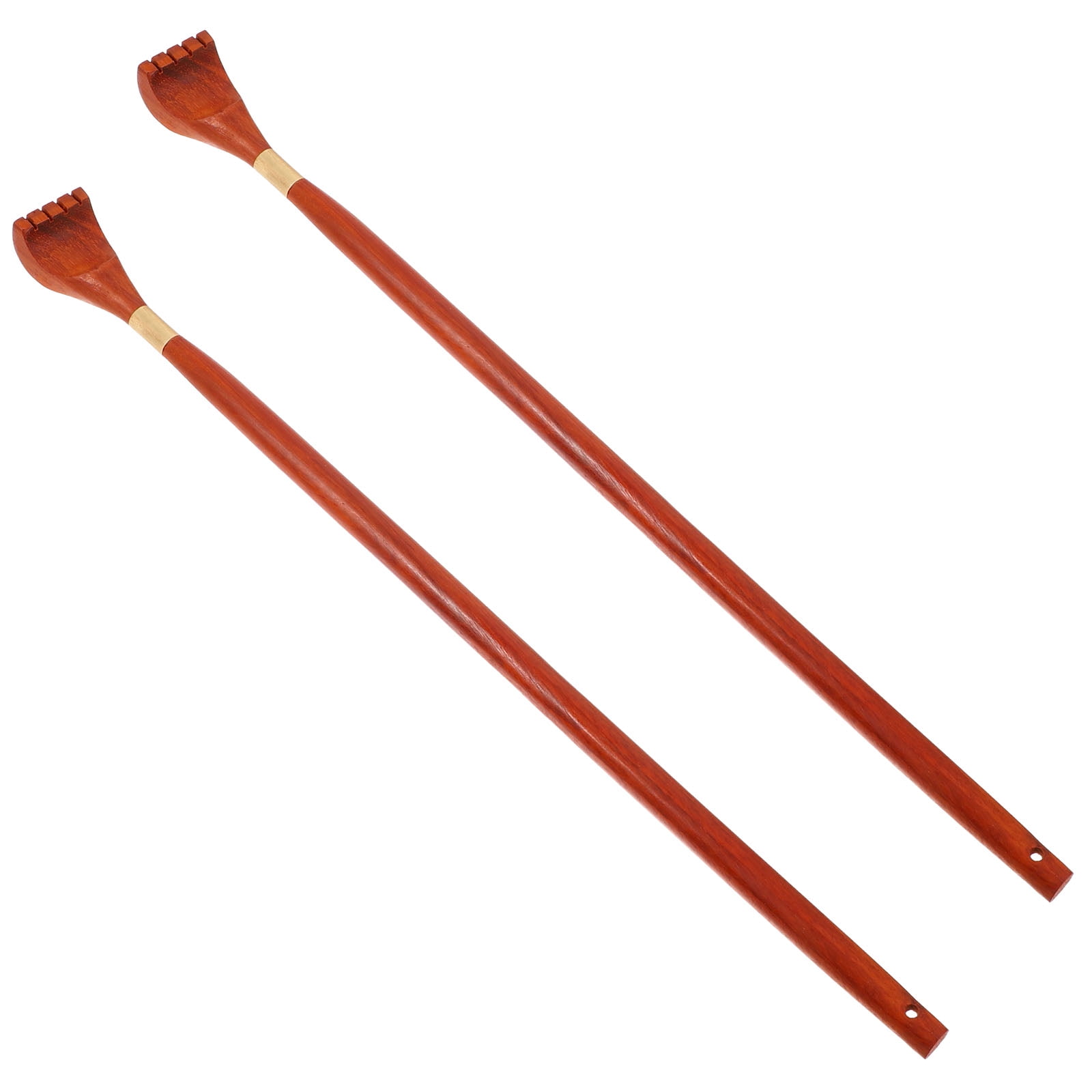 HOMEMAXS 2Pcs Back Scracther Back Wood Scratchers Long Scratch Tools ...