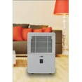 Midea 50 pt Dehumidifier in White - Energy Star Certified, Auto Restart ...