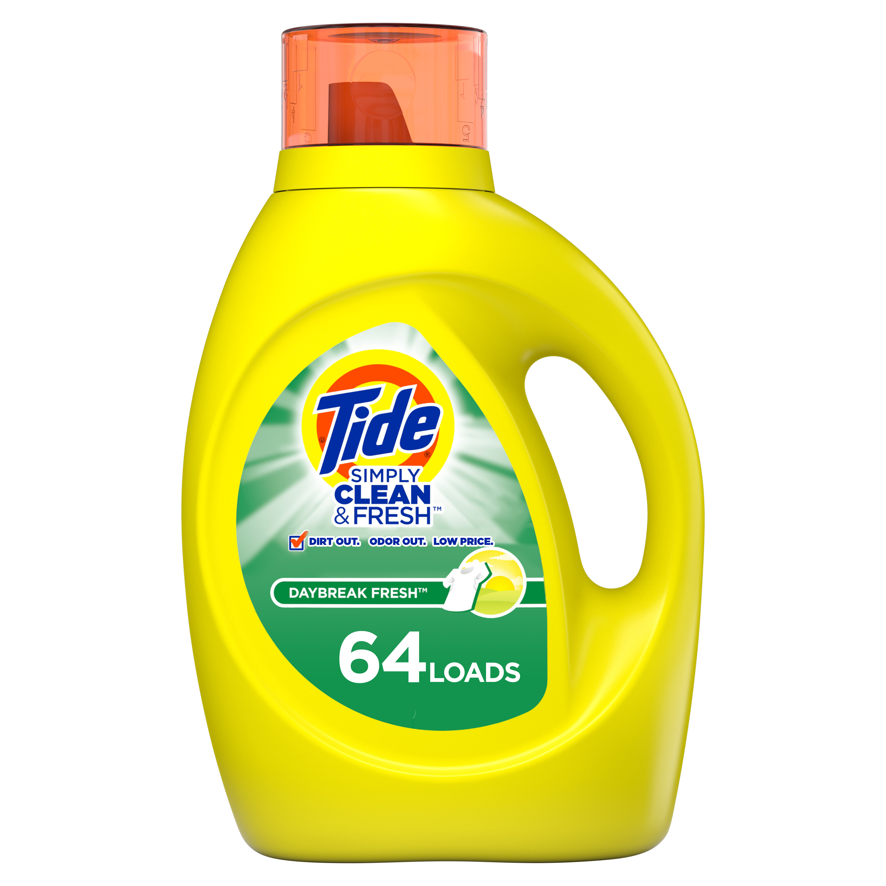Tide Simply Clean Fresh HE Liquid Laundry Detergent Daybreak Fresh