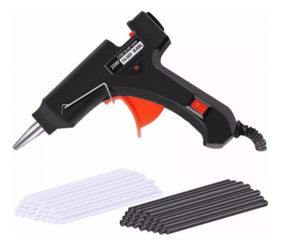 Pistola de Silicon Caliente Eléctrica BLOOSOM Color Negro 50 Barras ...