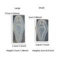 Elegant Snail Base Resin Mold Large and Small Silicone Mold With ...