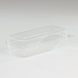 Detroit Forming LBH-944 Clear OPS Plastic Hinged Locking Food Container ...