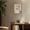 Affixzi Book Wall Art, Books Wall Art Prints, Minimalist Library Art ...