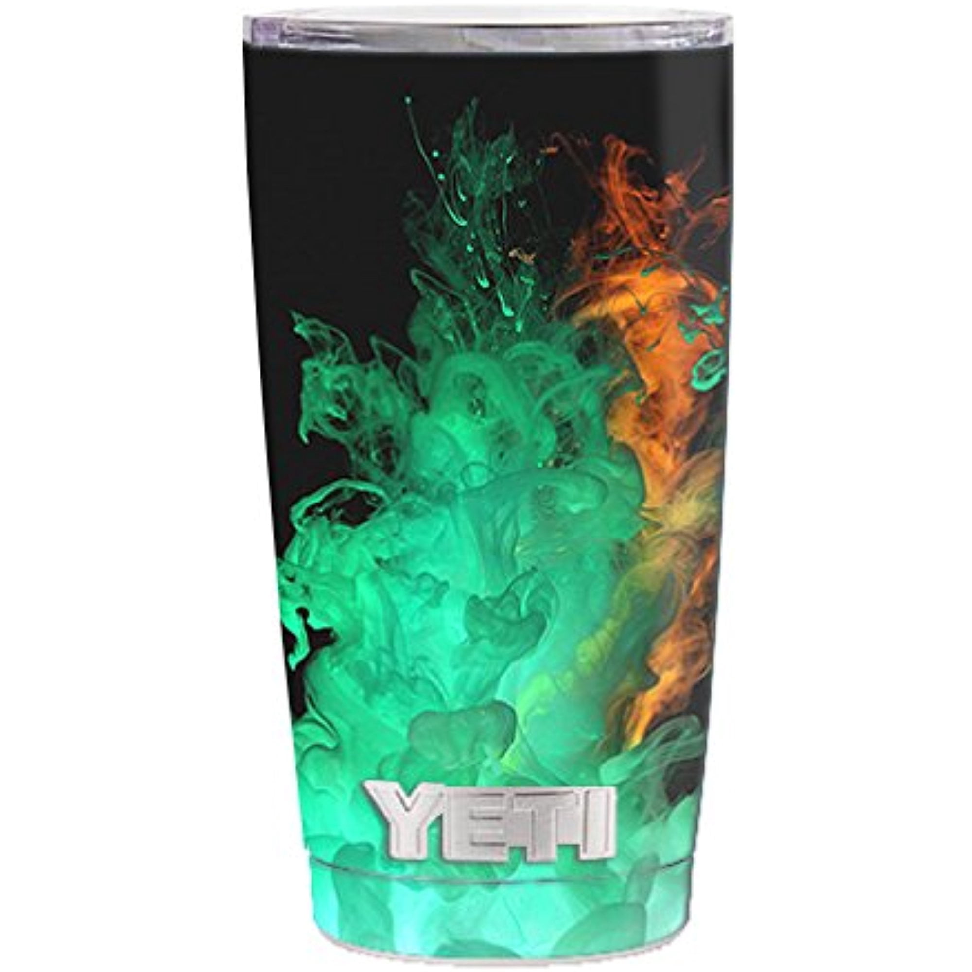 Skin Decal Vinyl Wrap (5-piece kit) for Yeti 20 oz Rambler Tumbler ...