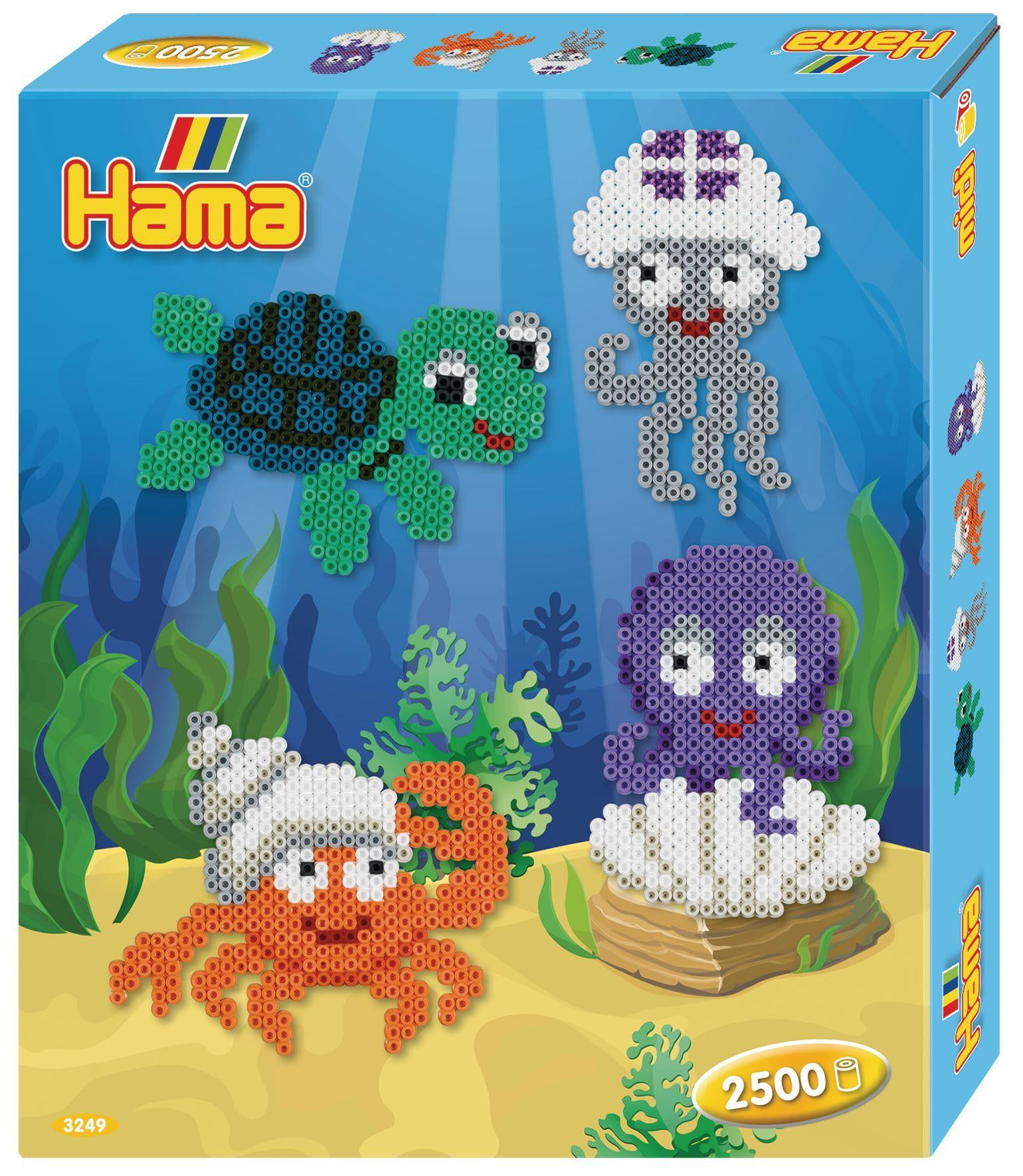 Hama : Sea Creatures / 2500 Beads - Walmart.com