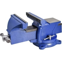 Shop Fox 360-Degree Swivel Parrot Vise, 4.75 in. Capacity, 3-1/2 in. x ...
