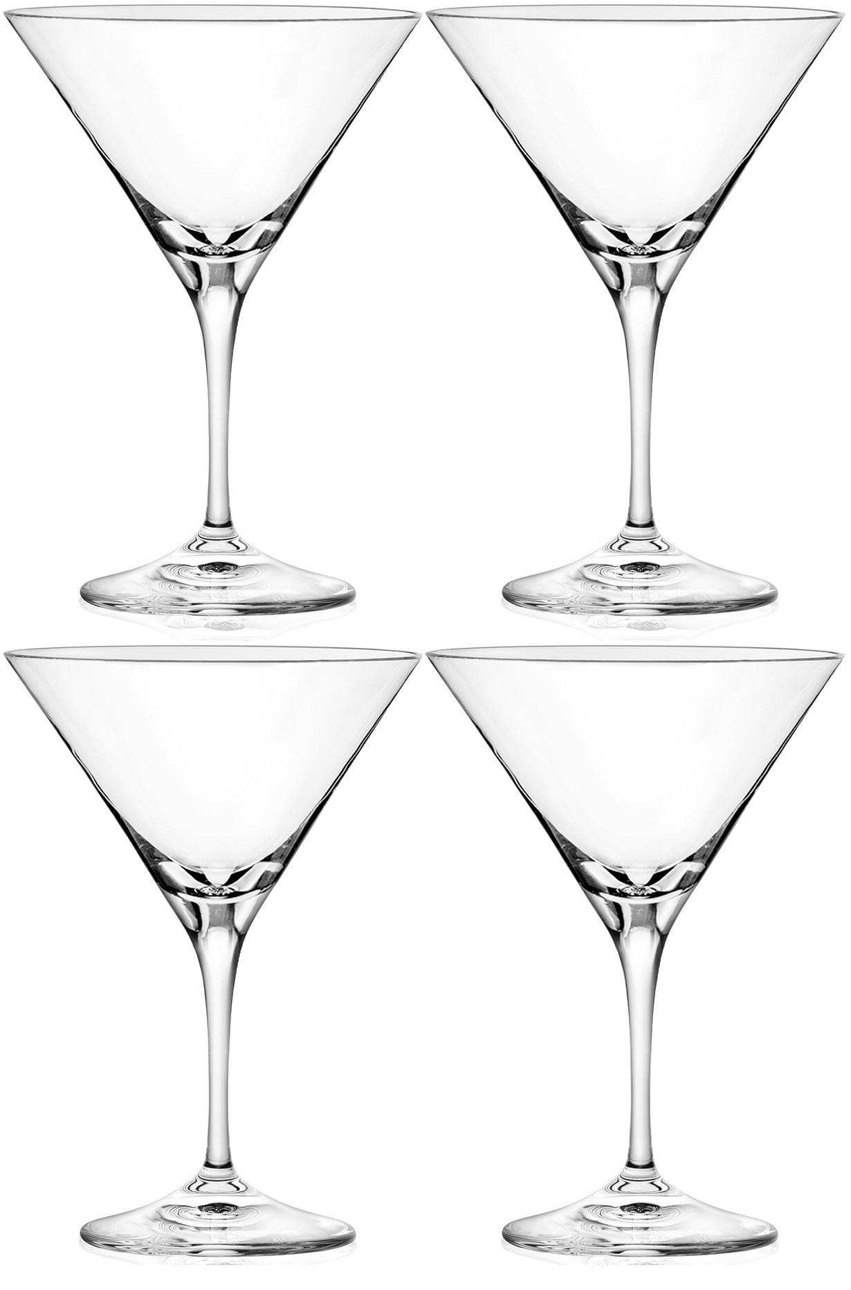 RCR Cristalleria Italiana 4-Piece Crystal Glass Drinkware Set (Invino ...