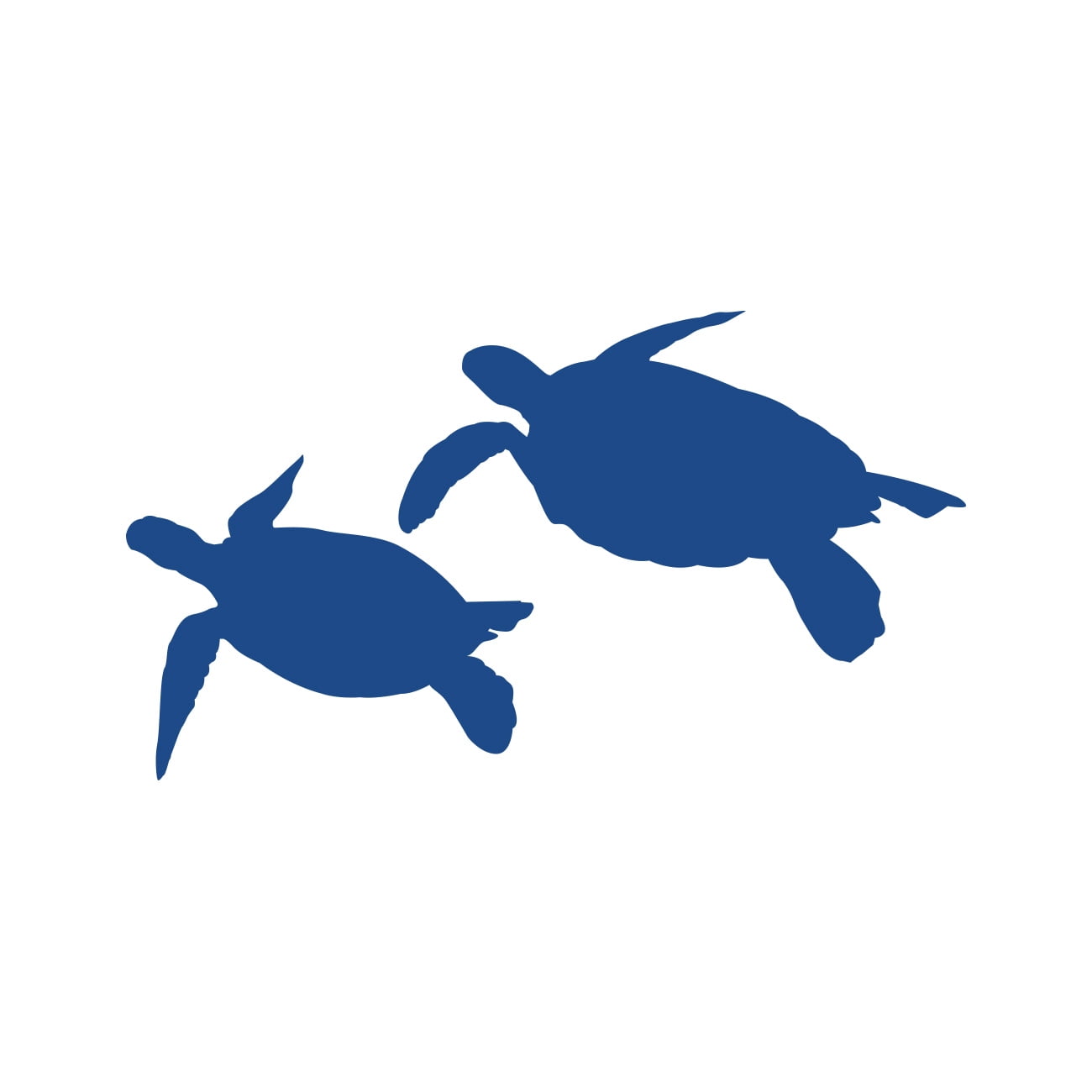 Sea Turtle Sticker Decal Die Cut - Self Adhesive Vinyl - Weatherproof ...
