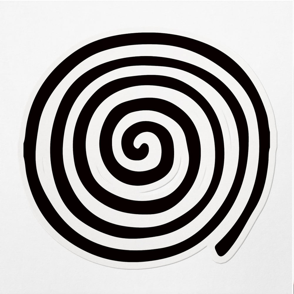 Vinyl Stickers Decals Of Spiral - Waterproof - Apply On Any Smooth ...