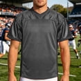 Blank Football Jerseys for Men,Mesh Polyester Plain Football Shirt V ...