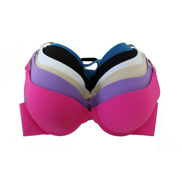 Viola’s Secret - Women Bras 6 pack of Gentle Pushup T-shirt Bra B cup C ...