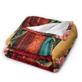 Virgin Mary Rose Blanket Gift Throw Blanket Religious Faith Gift for ...