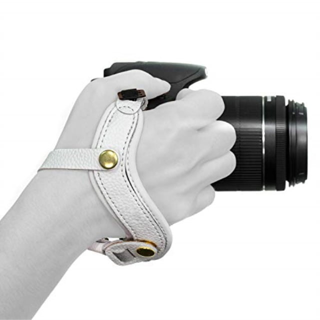 Megagear MG899 Genuine Leather Wrist Strap Comfort Padding, Enhanced ...